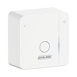SCHLAGE BR400 Sense Wi-Fi Adapter (2.4GHz WiFi Only) | Works With SCHLAGE Sense , White
