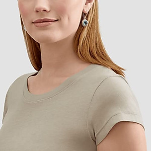 Silpada 'Hooked on Blue' Blue Cubic Zirconia Drop Earrings in Sterling Silver