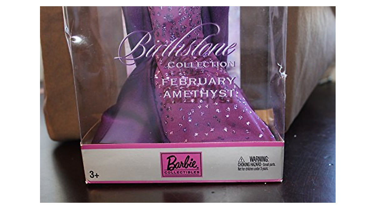 February Amethyst Barbie - Exclusive Birthstone Doll