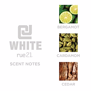 Rue 21 CJ White Men's Cologne Spray - 1.7 fl oz (50 ml)