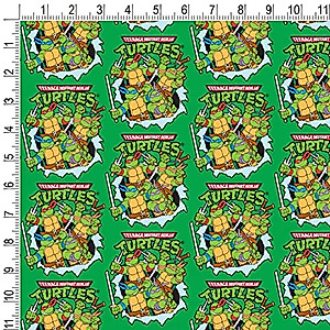 GRAPHICS & MORE Teenage Mutant Ninja Turtles Group Retro Gift Wrap Wrapping Paper Rolls