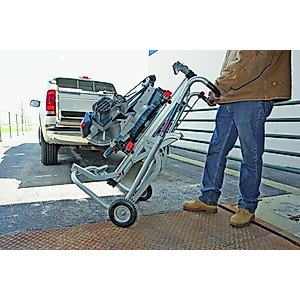 Bosch Portable Gravity-Rise Wheeled Miter Saw Stand T4B