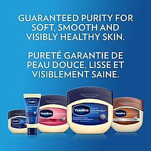 Vaseline Original Petroleum Jelly 100g- Hypoallergenic Skin Moisturizer for Sensitive Skin, Imported from Canada