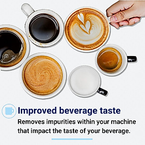 Descaler & Cleaner (12 Uses) - MADE IN USA - Descaling Solution for Keurig Brewers, Nespresso, Delonghi, Breville & All Coffee Makers & Espresso Machines