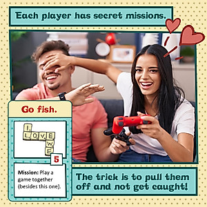 Marital Bliss Couples Gift – Better Marriages Through Subterfuge – Surprisingly Strategic, Sneaky, Healthy, and Romantic Card Game Adventure Ideas for Newlyweds, Husband, Wife, and Date Night