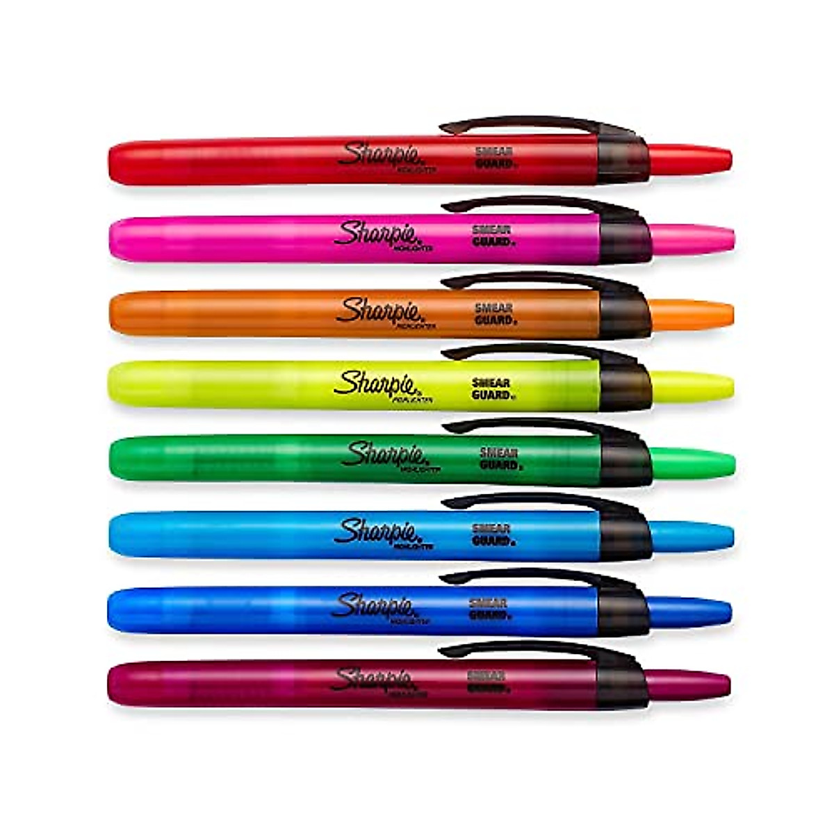 Sharpie Smear Guard Retractable Highlighters
