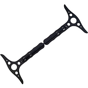 1, 2, & 3 Yard Collapsible Niddy Noddy for Spinning Yarn (Sparkly Glitter Shining Black)