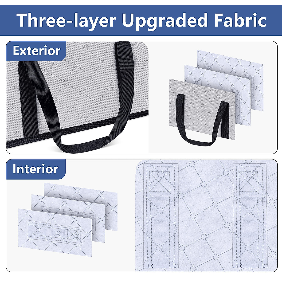 AOODA Hat Storage for Baseball Caps Organizer, Large Holds up to 40 Hats Wide Hat Organizer for Closet Cap Holder, Grey