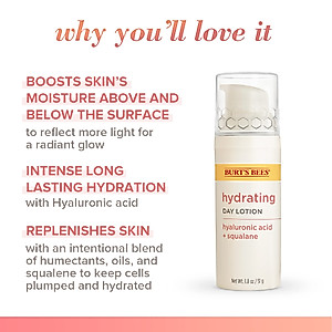 Burts Bees Truly Glowing Day Lotion - Dry Skin Unisex 1.8 oz, White, (I0115836)