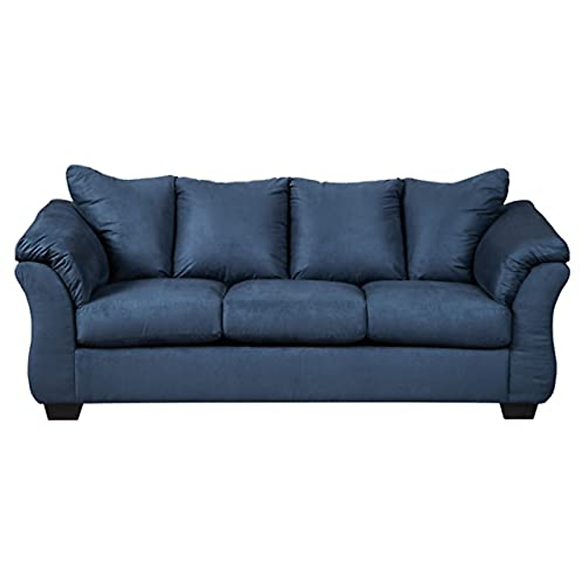 Signature Design by Ashley Darcy Casual Plush Sofa, Dark Blue