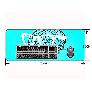 2021 Calendar Large Mousepads Sky Rocks Sunset Ocean Surf Beach XXL Large Mouse Pad