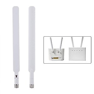 Yoidesu 2PCS Router Antenna,2X 5dBi 4G LTE Antenna, Gain Antenna with SMA Connector, Antenna, Antenna for Huawei B310/B593/B315s/E5186s CPE Router