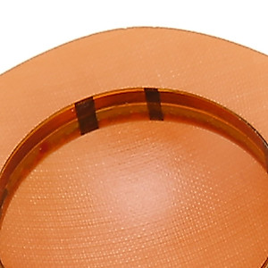 2PCS Tweeter Voice Coil,Tweeter Accessory Speaker Repair Parts,25mm / 0.98in Dome,Soft and Elastic Resin Sound Film Tweeter Voice Coil