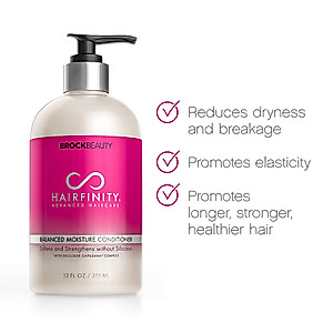 Hairfinity Deep Repairing Kit - Biotin Shampoo & Conditioner Set with Keratin Hair Mask - Silicone & Sulfate Free Growth Formulas for Damaged, Dry, Curly & Frizzy Hair - Thickening for Thin Hair