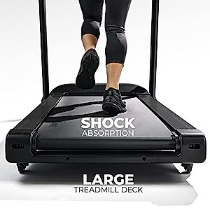 Sunny Health & Fitness Astra Elite Advanced Brushless Technology Treadmill with 15-Level Auto Incline, Wide Running Deck & Exclusive SunnyFit® App Enhanced Bluetooth Connectivity - SF-T722052