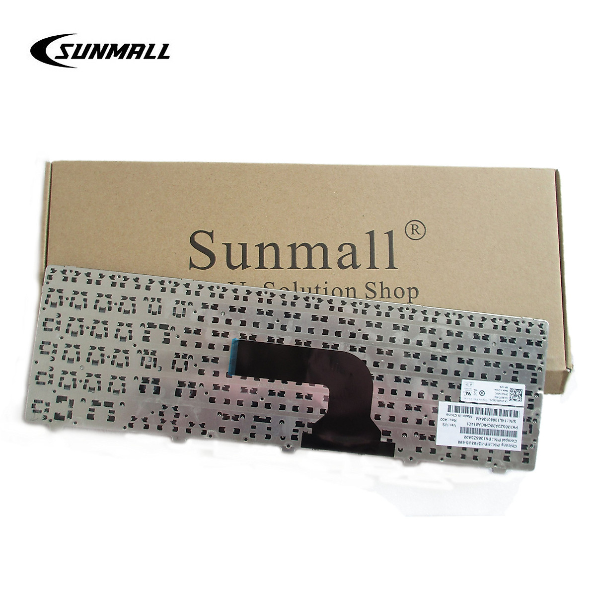 SUNMALL Laptop Keyboard Replacement without Backlit Compatible with Inspiron 15 3521 3537 15v-1316 15R 3521 3537 5521 5528 5537 5535 M531R, atitude 3540, Vostro 2521 US Layout P/N NSK-LA0SC NSK-DY0SW