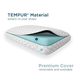 TEMPUR-Adapt + Cooling 3-Inch Queen Mattress Topper and TEMPUR-Cloud Pillow Set