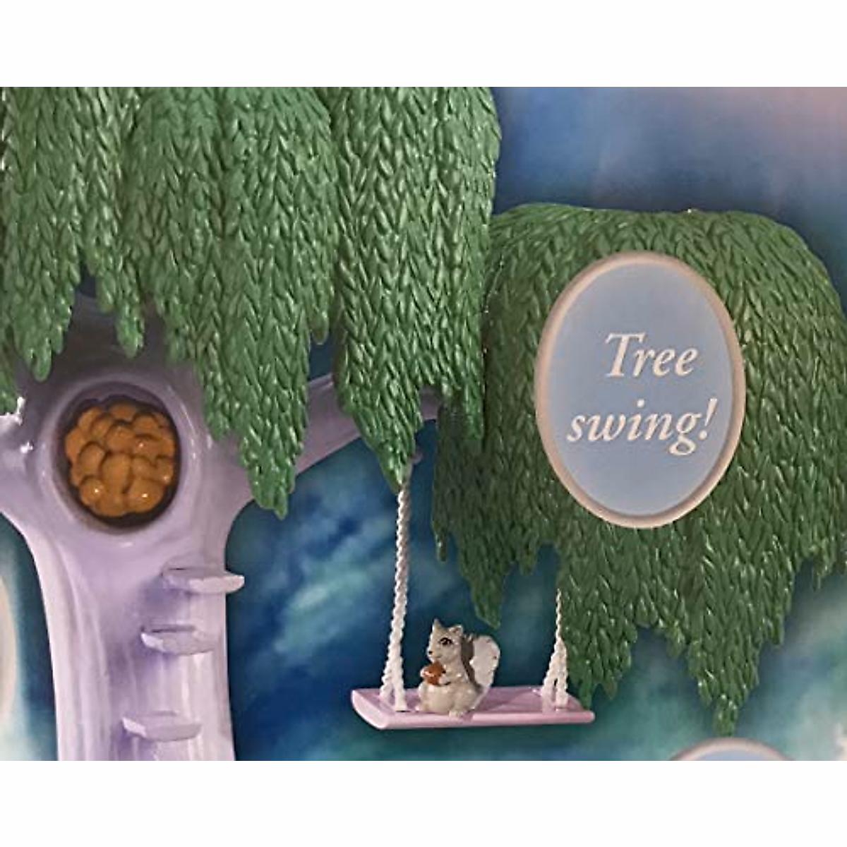 Barbie Swan Lake ENCHANTED FOREST Playset w 6 Animal Friends, Swing & MORE! (2003)