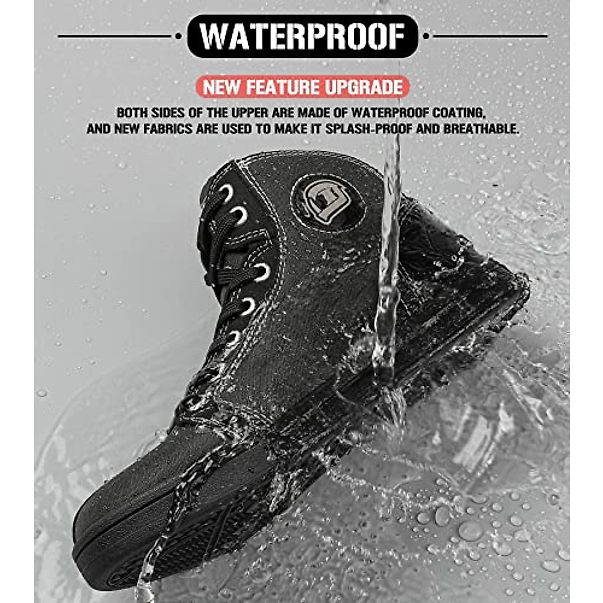 IRON JIA'S Motorcycle Shoes Men Streetbike Casual Accessories Breathable Protective Gear Powersport Anti-Slip Footwear Black 11