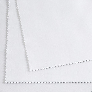 5in Squares Kona Solids White Colorway 42Pcs