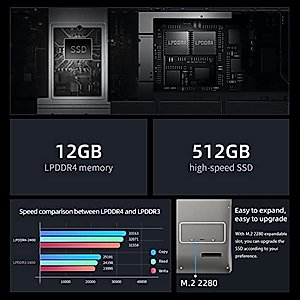 Bmax Laptop 15.6", 12GB DDR4 RAM 512GB SSD, Intel Celeron N5095 Quad Core Processor (up to 2.9GHz), 2K FHD IPS Display, Windows 11 Gaming Laptop Thin Traditional Computers Expandable 1TB SSD