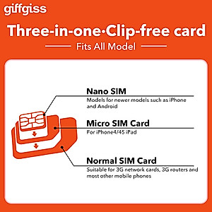 Orange Europe Prepaid SIM Card - 16GB Internet Data in 4G/LTE + 800 Mins Call in Europe, 100GB + 800 Mins Calls in Spain, Europe SIM Card for 28 Days, Supported Hotspot, Standard/Micro/Nano