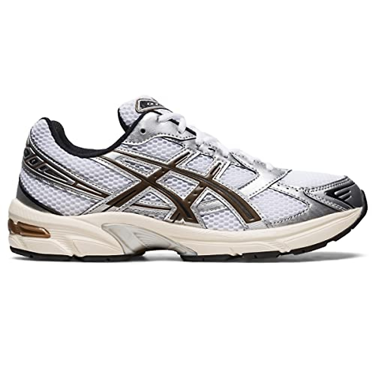 ASICS GEL-1130 Sneakers, White/Clay Canyon, 11.5 US Women/10 US Men