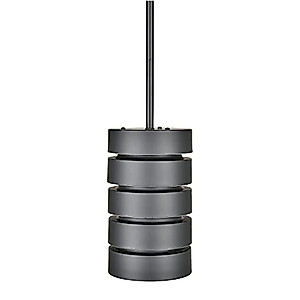 Linea di Liara Macchione Matte Black Pendant Light Fixtures Modern Pendant Lighting for Kitchen Island, Dining Room and Over Sink Lighting Hanging Fixture Industrial Mini Pendant Light, UL Listed