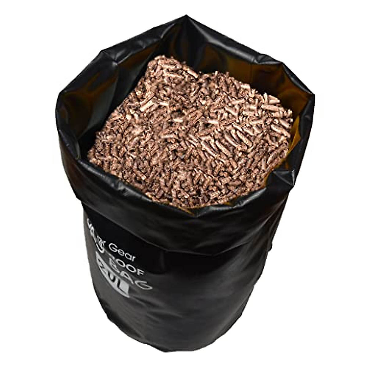 Piceatech Fuel Wood Smoker Pellet Storage Bag,Wood Pellet Camping Storage Bucket Containers for grill,Charcoal Storage Wood Container Outdoor