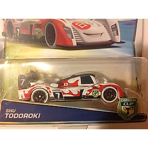 Disney Cars Carnival Cup Shu Todoroki White Tires