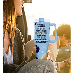 MARSANA Dad Tumbler - 40Oz Father Coffee Cup - Gifts for Dad, Husband - Father's Day Gift