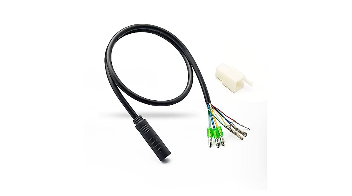 Hub Motor 9-Pin Waterproof Extension Cable | 36V-52V E-bike Accessory