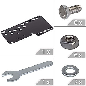 Ubrand HB-03B-BK 16-bit PC Game USB Handbrake with Plate for Racing Games, Compatible with Logitech G27 G29 Simulate Linear Handbrake, 11.8 inch High (Only PC System, 10 x 20 x 30, Black