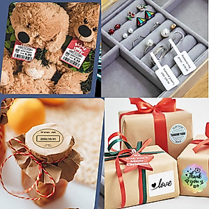 Phomemo M110 Portable Wireless Thermal Label Printer, Bluetooth Label Maker Machine for iOS & Android, Address Label Printer Machine for Barcode, Retail, Home, Office, with 1 Roll 40x30mm Label