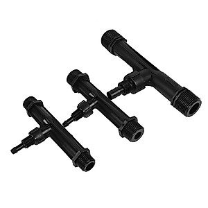 Samfox Garden Irrigation Tube, Ozone-Water Mixer Injector, Agriculture Water Device Plastic Tube for Irrigation Systems(1/2 inch)