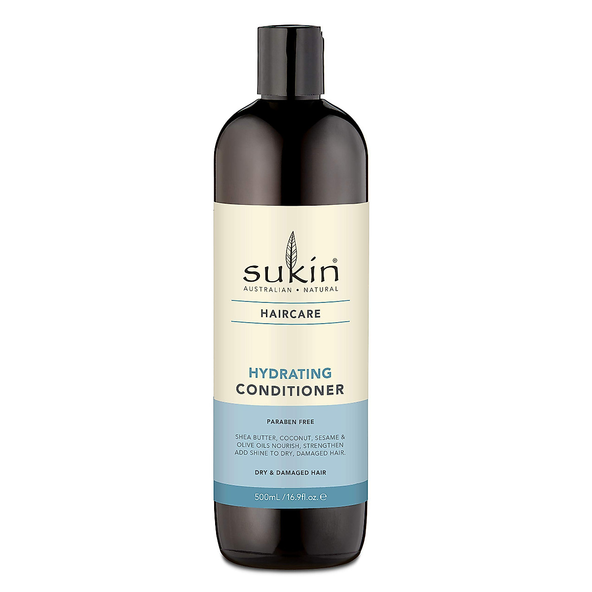 Sukin Hydrating Conditioner, Dry & Damaged Hair, 16.9 Fl Oz