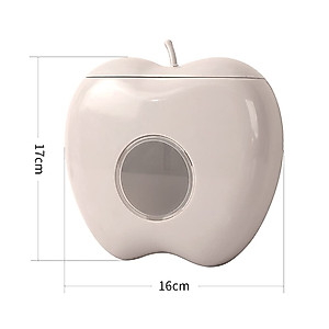 Plastic Wrap Storage Box Dispenser - Wall-Mounted Fresh Keeping Bag Sleeve Organizer - Space-Saving Solution for Kitchen Storage - No Drilling Shower Cap Storage Box