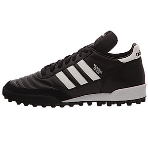 adidas Performance Men's MUNDIAL TEAM Athletic Shoe, black/white/red, 10 M US