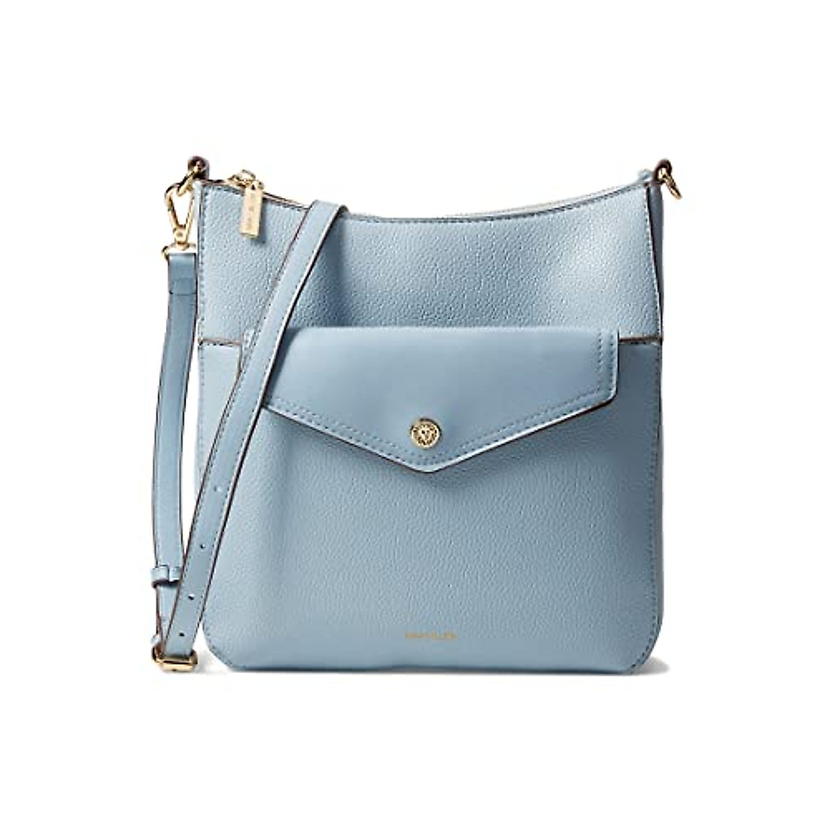 Anne Klein 2 for 1 n/s Crossbody w/Logo Pouch, Blue Haze/Blue Haze/Tonal AK Bias Blue Haze