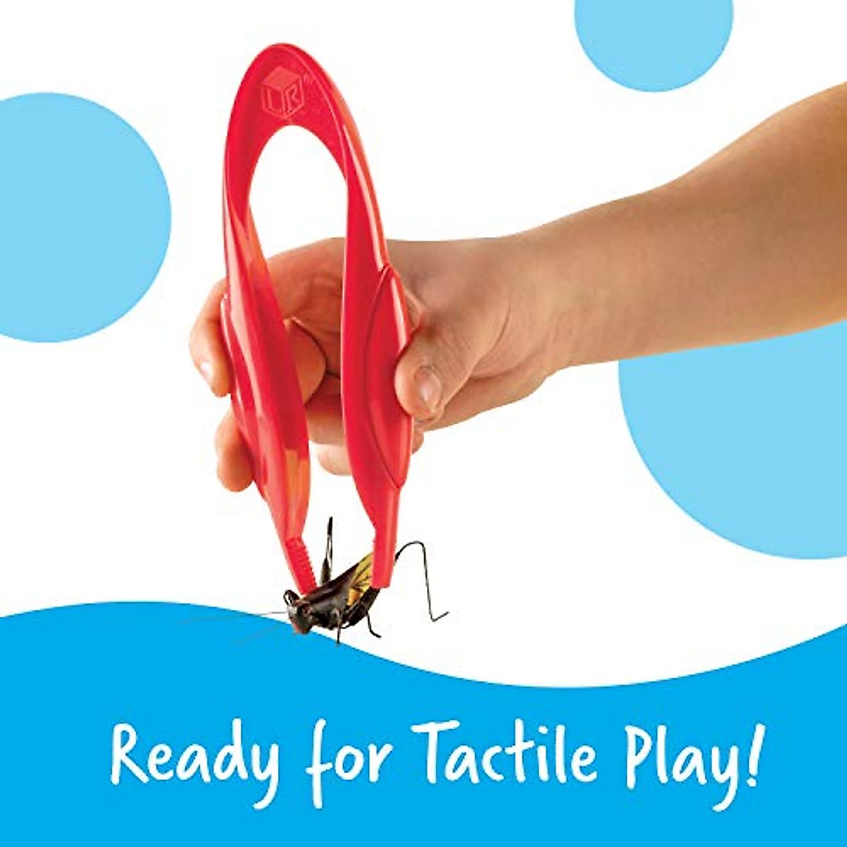 Learning Resources Jumbo Tweezers, Sorting & Counting, Preschool Science, Homeschool, Toddler Fine Motor Skill Development, Set Of 12