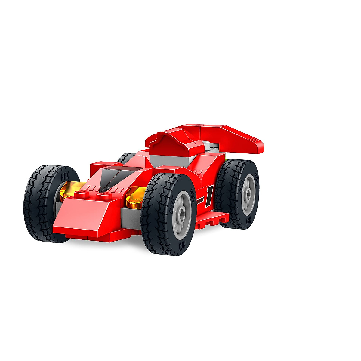 MAX Build More Egg Capsule x4 by ZURU Building Block Set with Surprise Themes for Boys, Girls, and Kids, Great Basket Stuffers, Amazon Exclusive