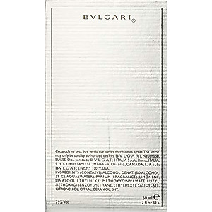 BVLGARI Man Extreme Eau De Toilette Spray for Men, 2 Ounce (BULGARI-971051)