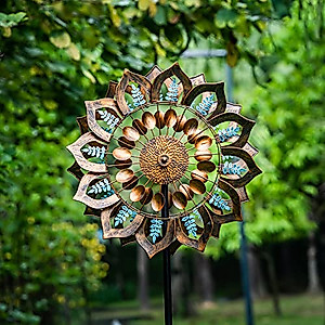 WEHLUCK Wind Spinner Wind Spinners for Yard and Garden
