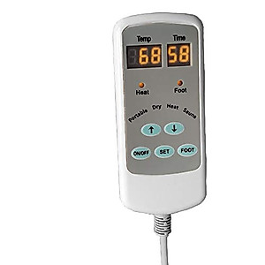 Smartmak Far Infrared Sauna, Full Body One Person Portable SPA Set with Time & Tempreture Remote Control, Heating Foot Pad and Foldable Reinforced Chair (L 27.6’’ x W 31.5’’ x H 37.8’’)- Pearl Pink