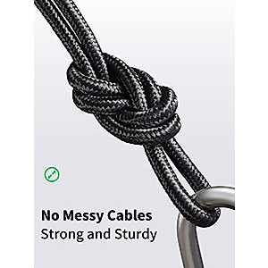 UGREEN USB C Cable 3.0 Fast Charging, 5Gbps Fast Data Transfer USB A to USB C Cable, Nylon Braided Type C Charger Compatible with Galaxy S10/S10+, LG V60/V50/G8, iPad Mini 6, PS5, Switch etc. 3.3FT