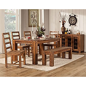 Alpine Furniture Shasta Sideboard-Console in Salvaged Natural (Brown)