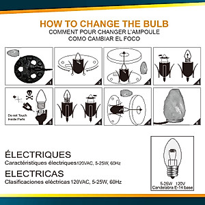 Himalayan Glow White Salt Lamp-6 Lbs