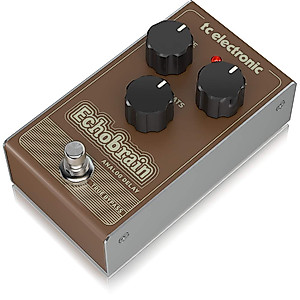TC Electronic ECHOBRAIN ANALOG DELAY Vintage-Style Delay Pedal with All-Analog Bucket-Brigade Circuit