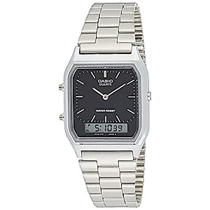 Casio AQ-230A-1DMQYEF Mens Combi Bracelet Watch