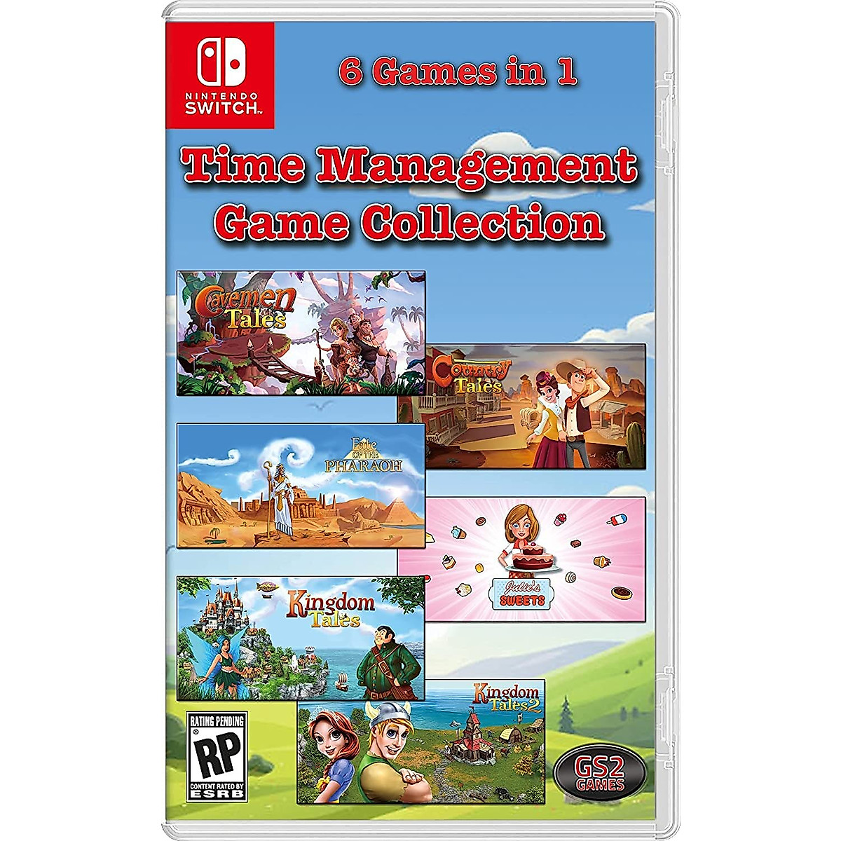 6 In 1 Time Management Game Collection - Nintendo Switch